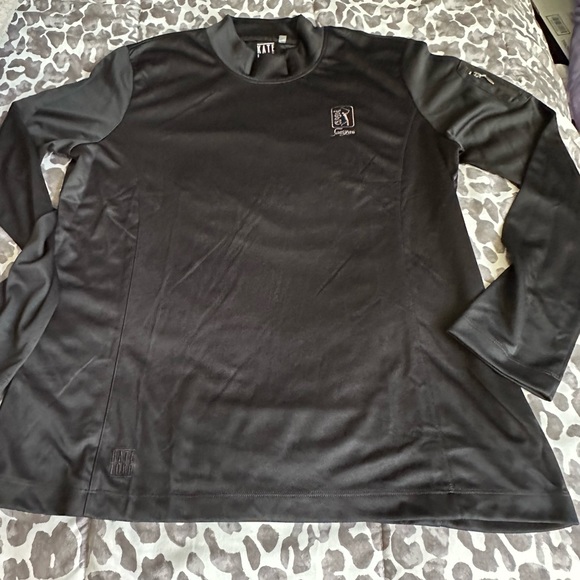 Kate Lord | Tops | Kate Lord Performance Ls Mock Neck Golf Top Sz Xl ...